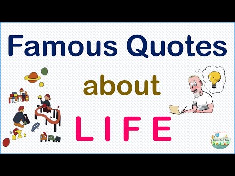 Famous Quotes About Life