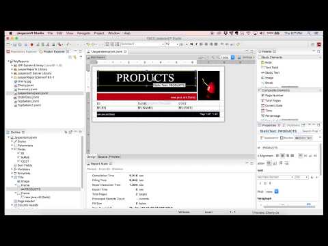 Tutorial - How to create reports with Jaspersoft Studio - Part 1