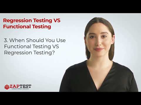 Regression Testing VS Functional Testing