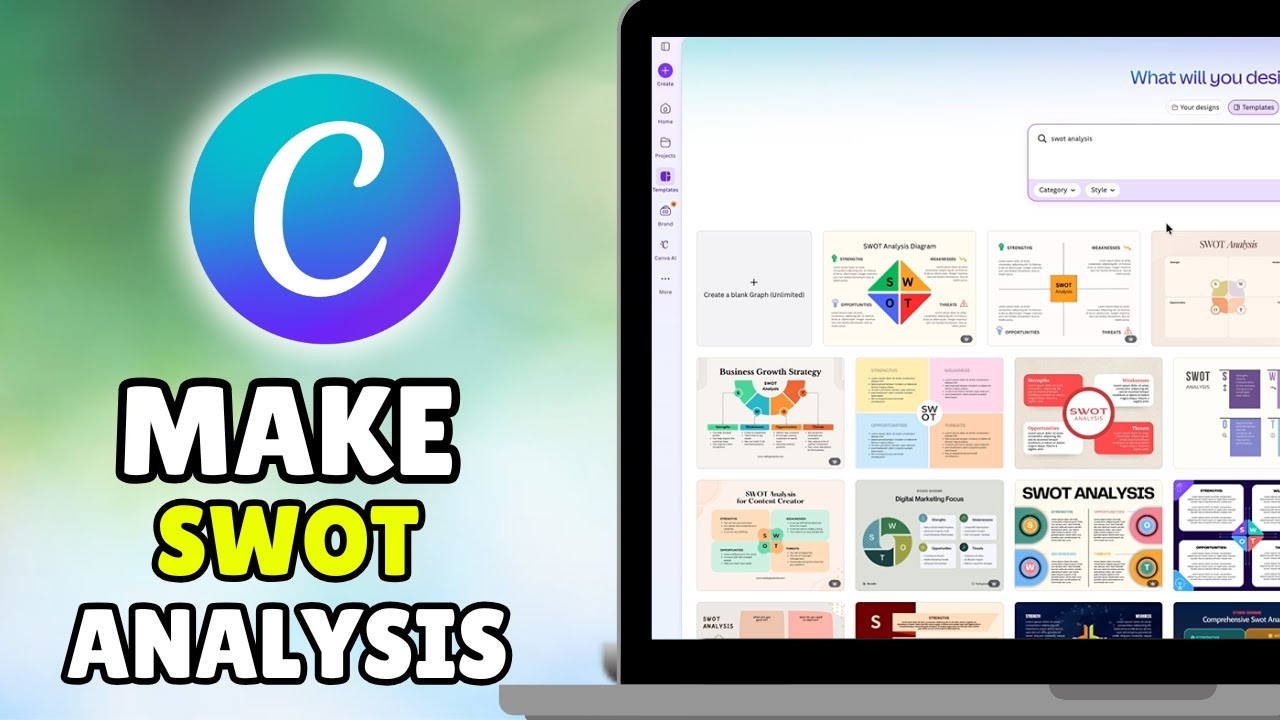How To Make SWOT Analysis In Canva (2026) – Full Guide