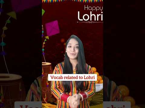 English Words and sentences related to Lohri | Lohri Vocabulary| Lohri festival #shorts #english