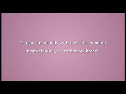 Bate Meaning