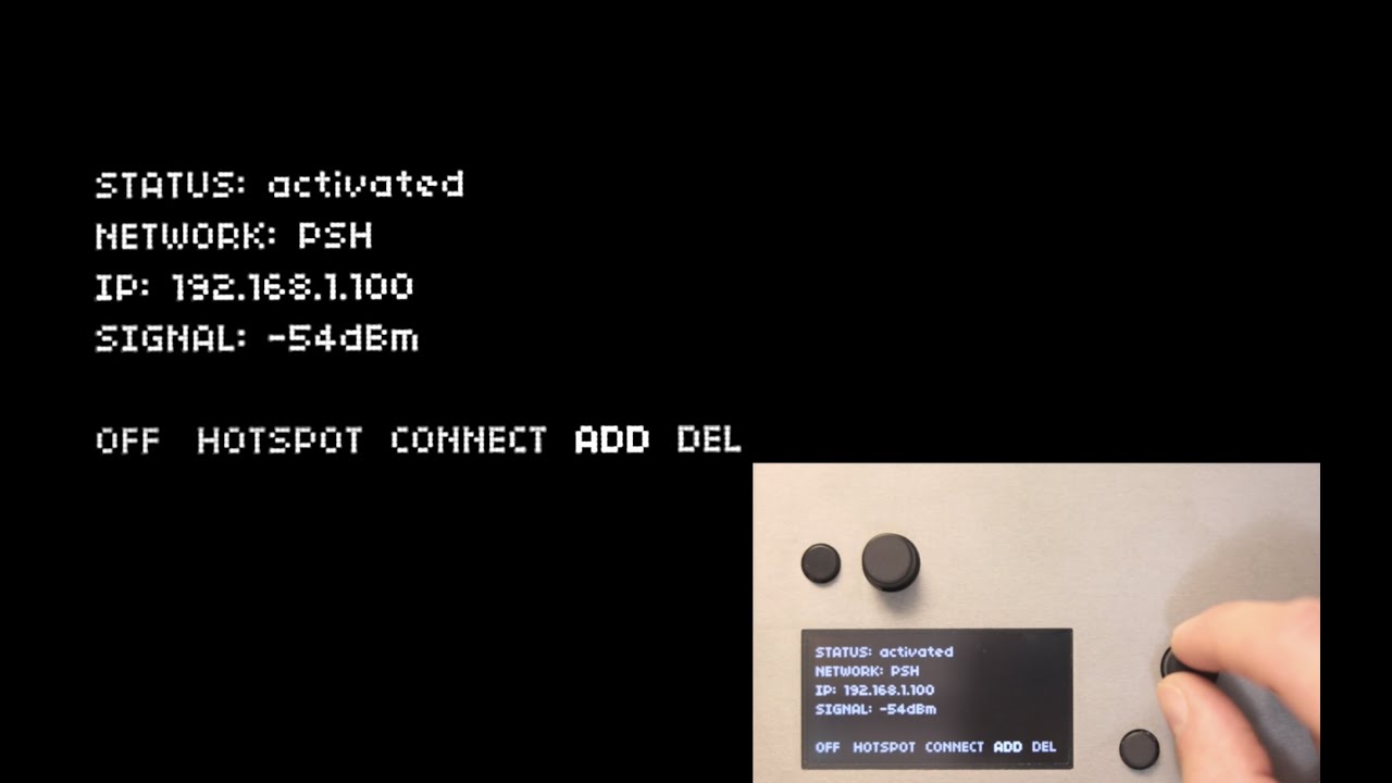 Norns walkthrough: WIFI + maiden - Monome - lines