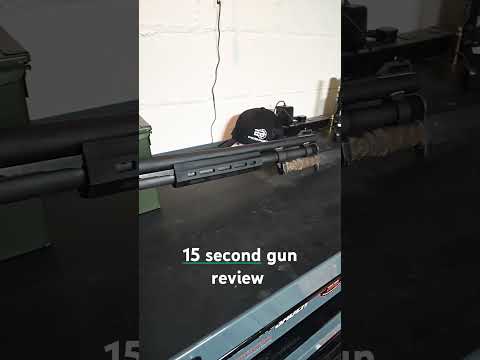 15 second gun review. Mossberg 590a1 mlok edition. #mossberg #usmc #shtfsurvival