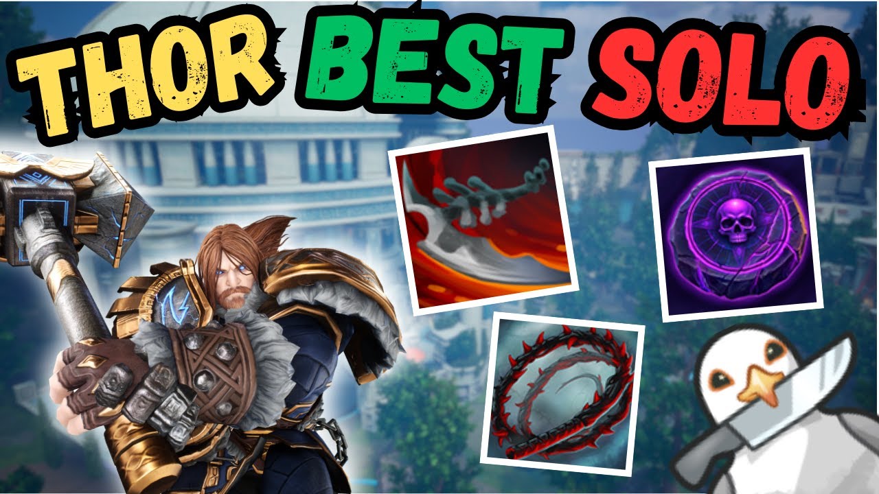 THOR IS BROKEN IN SOLO?! Thor Gameplay | SMITE 2