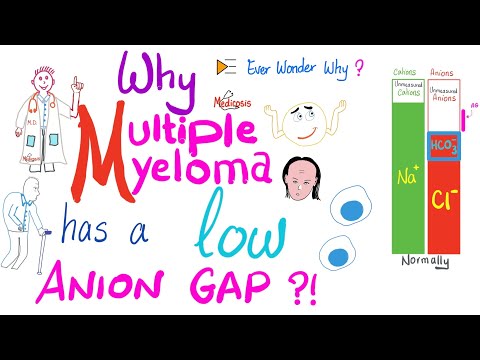 Multiple Myeloma has a low Anion Gap…Ever wonder Why?