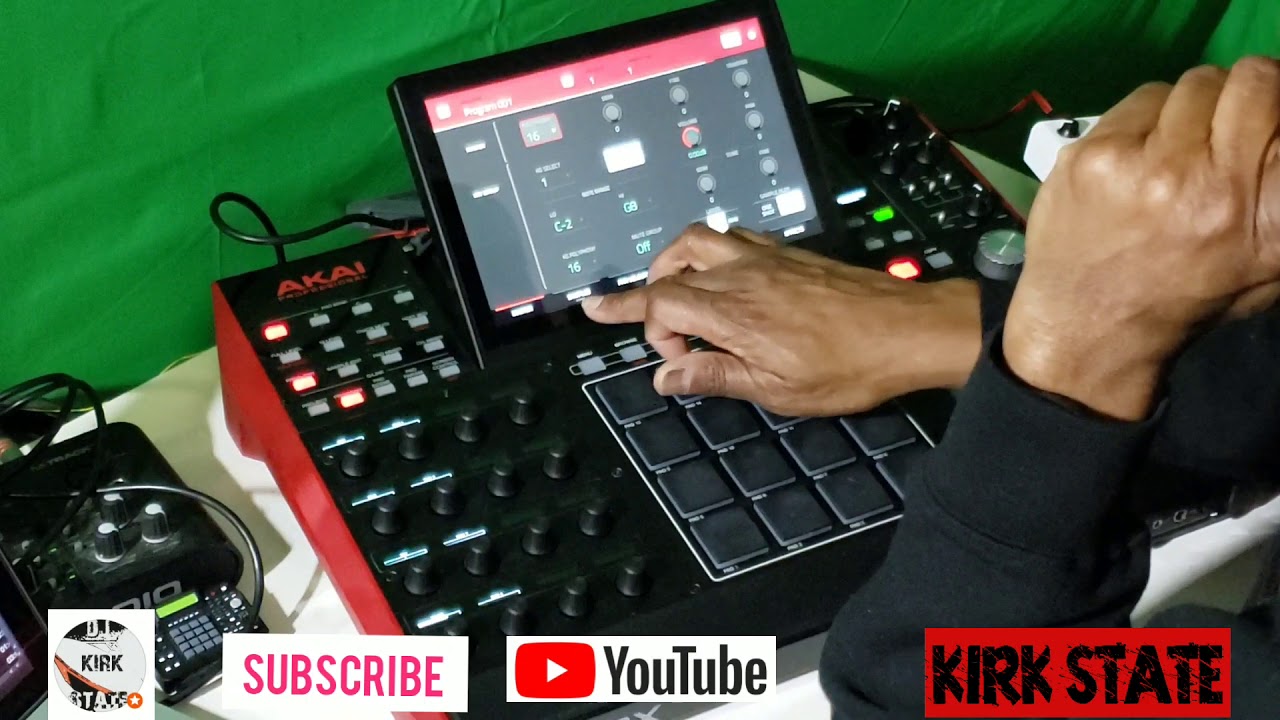 MPC X Vinyl Only Sampling