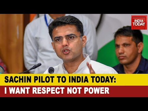 Sachin Pilot Says He Wants Respect Not Power In First Interview After His Sacking