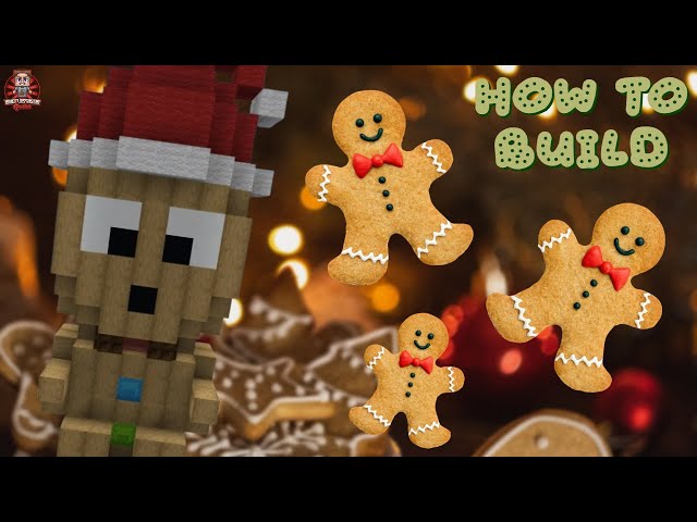 A Christmas Gingerbread man and Gingerbread baby! Minecraft Map