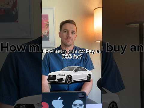 Audi RS 5: How Much Can We Buy a Good One For? #shorts