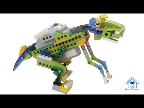 T-rex Lego Wedo 2.0 Robot Design With Building Instructions #house_of_robots #lego #legotechnic