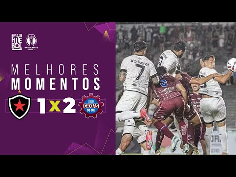 DEFESAS ABSURDAS E VIRADA - Botafogo 1 x 2 Caxias - Melhores Momentos - Série C 2025