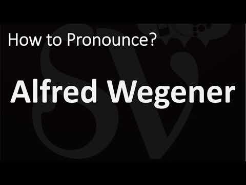How to Pronounce Alfred Wegener? (CORRECTLY)