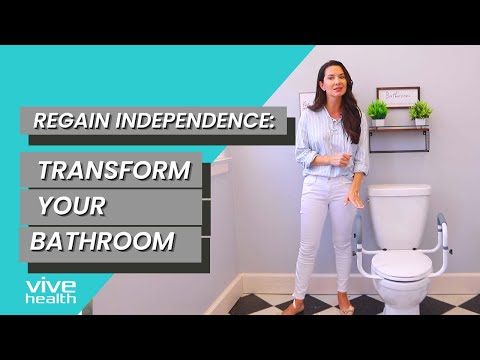 Easier and Safer Bathroom Experience: Discover the Compact Safety Rail