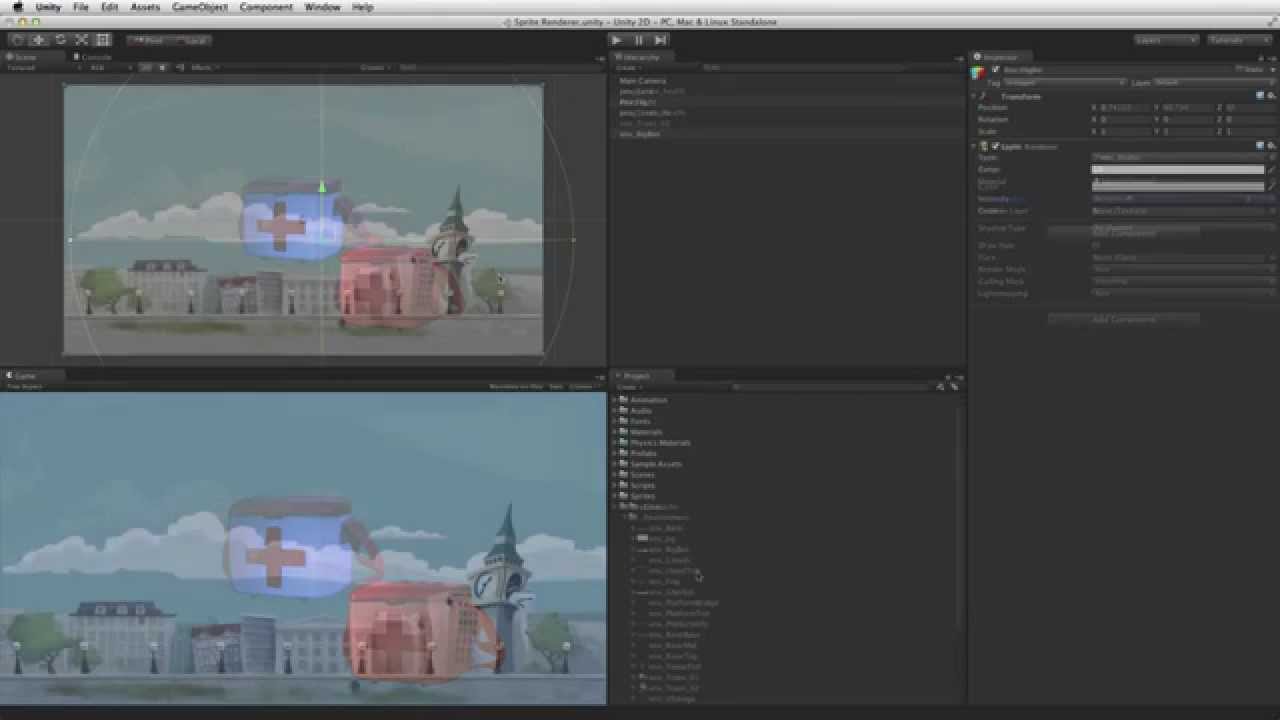 Sprite Renderer - Official Unity Tutorial
