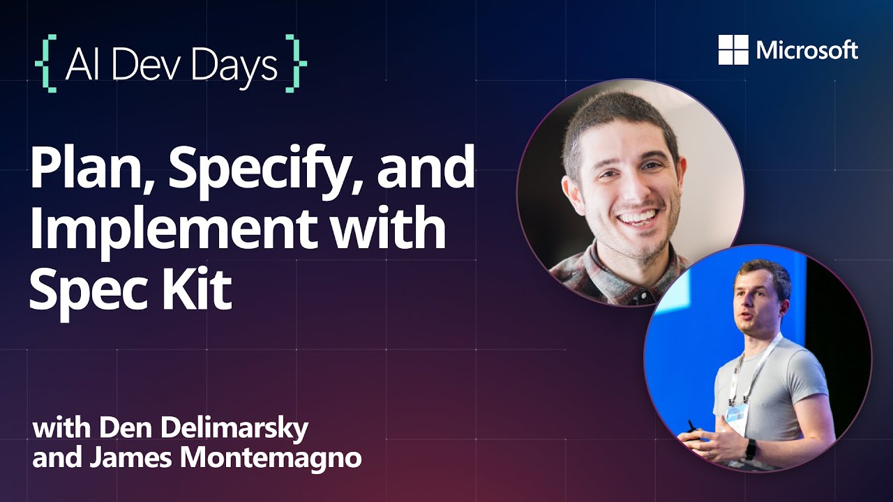 Plan, Specify, and Implement with Spec Kit