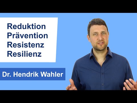 Vier Strategien gegen Stress (Reduktion, Prävention, Resistenz, Resilienz)