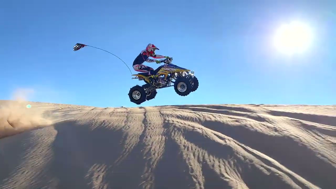 Duncan Racing '87 Quadzilla in the Dunes