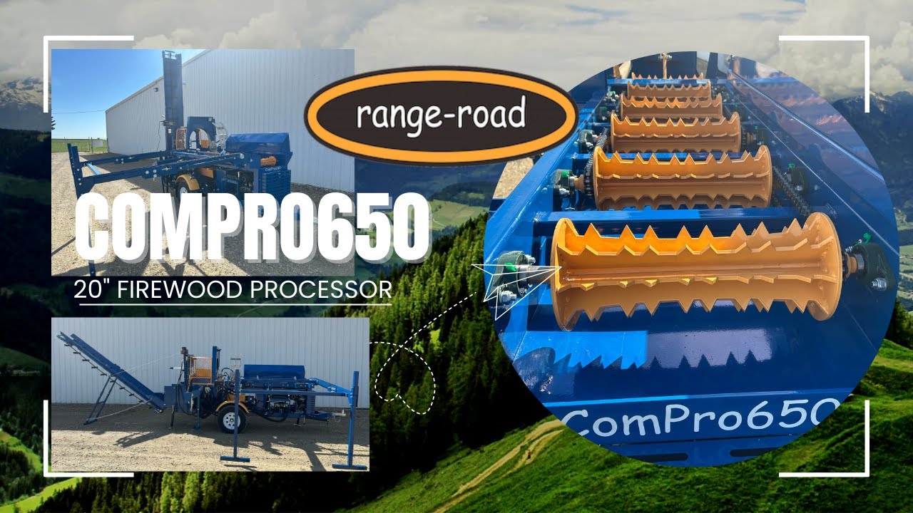 NEW ComPro650 Firewood Processor from Range Road