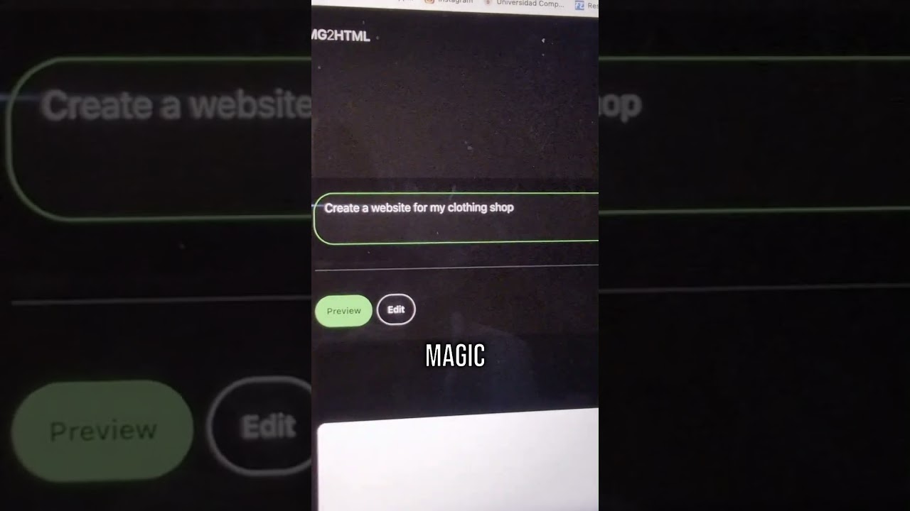 Transform Images to Code Instantly with AI Magic! 🚀 #code #AI