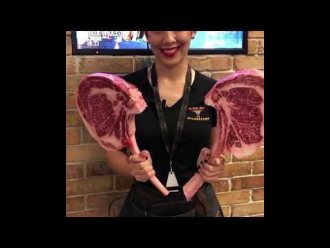 American Wagyu Tomahawk A12 By El Toro Loco Churrascaria - The Best Steakhouse In Miami!
