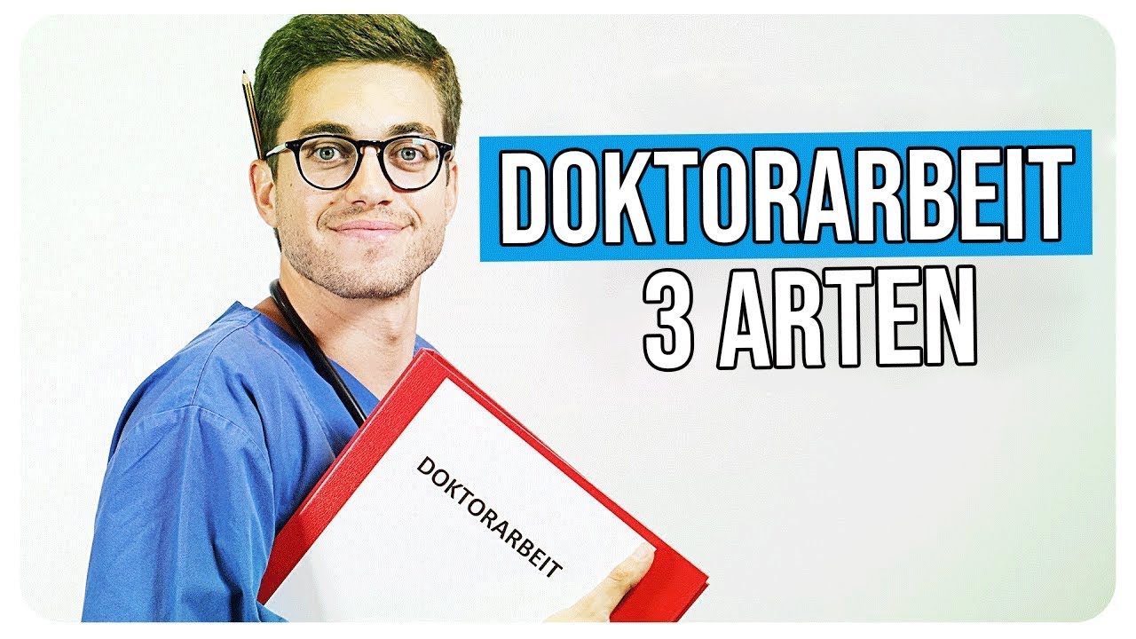 Medizinstudium - 3 Arten von Doktorarbeiten?! - Doc Mo