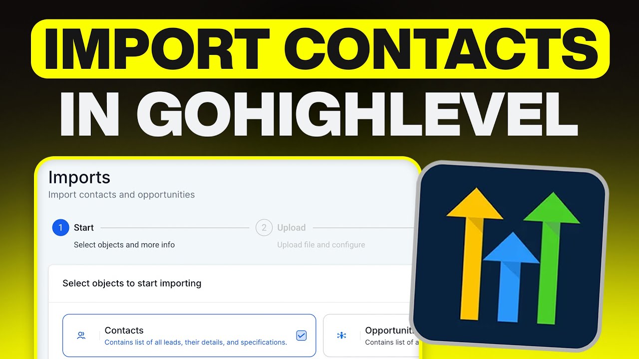 How to Import Contacts Into GoHighLevel (FAST & EASY)