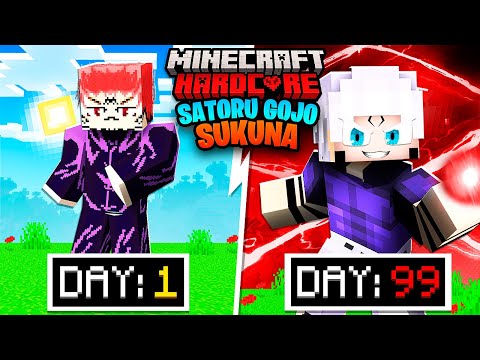 I Played Minecraft Jujutsu Kaisen As Sukuna In Gojo's Body For 100 DAYSโฆ This Is What Happened