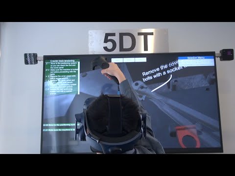 Maintenance Trainer - VR Training (5DT - Fifth Dimension Technologies)