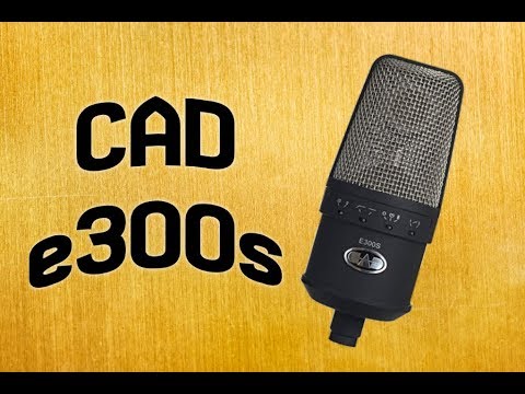 CAD e300s Condenser Microphone Demo Review - Podcasting, Voice Over for budget creators