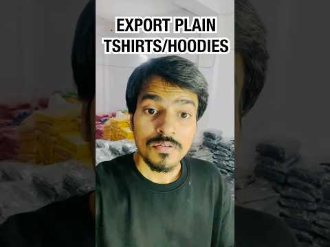 Plain t shirts wholesale price in India | Export from India | English