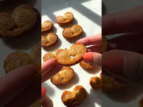 Cinnamon Palmiers #pastry #cinnamon #pastries #easyrecipe #palmiers #pastrychef y