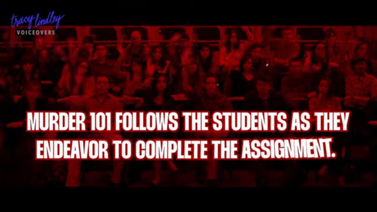 Murder 101 podcast promo