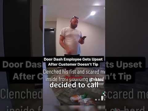DoorDash Driver Angry Of NO TIP!🤬😔🤦🏿♂️
