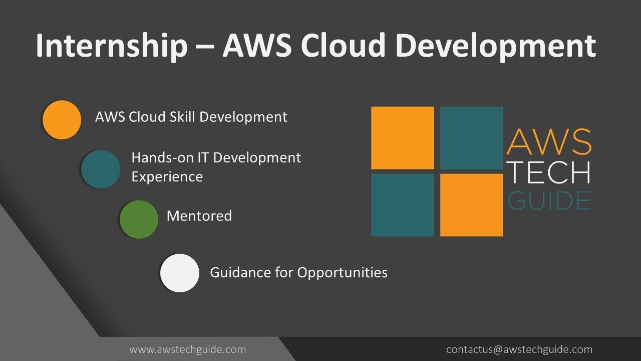 Internship in AWS Cloud Development