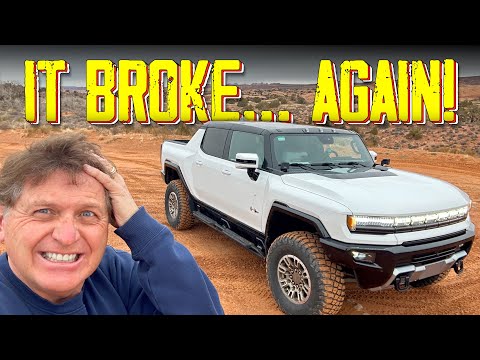 Video: GMC Hummer EV Breaks Down and Loses Drive While Off-Roading in Moab