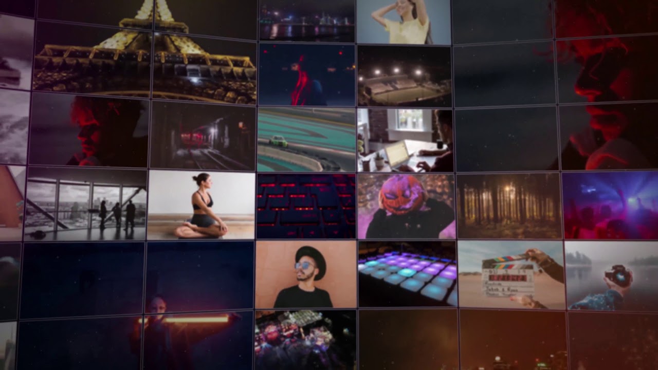 Multiscreen Slideshow || After Effects