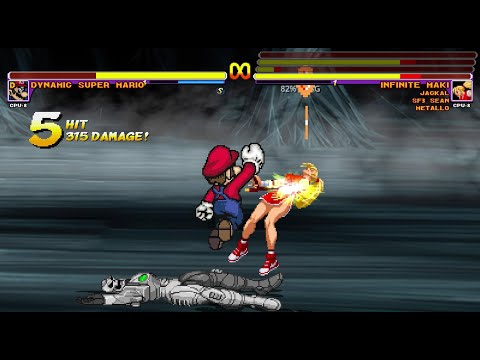 Mario Was Determined! Dynamic Super Mario vs Team Metallo [IKEMEN GO/Mugen]