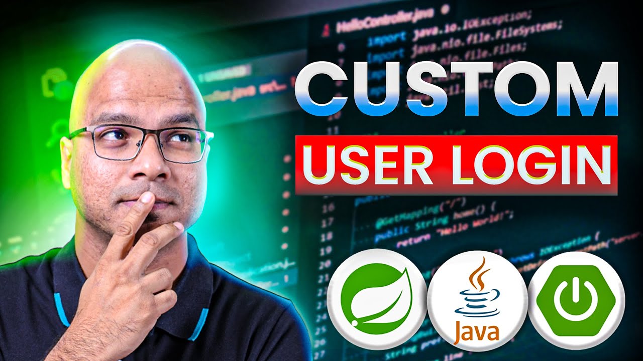 #30 Spring Security | Custom Login