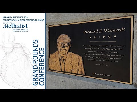 Michael E. DeBakey Lectureship (Richard E. Wainerdi, PE, PhD) October 12, 2018