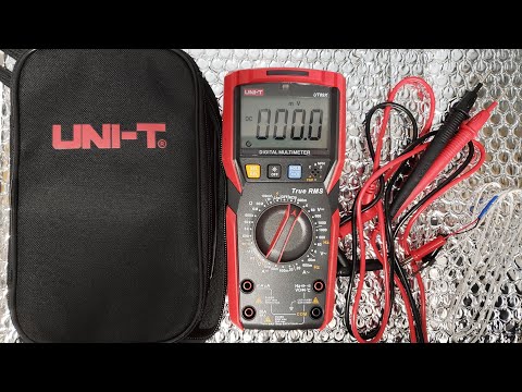 Vbe 112 parte 1: multímetro Uni-T UT89X (Minipa ET-2042F): unboxing e primeiros testes