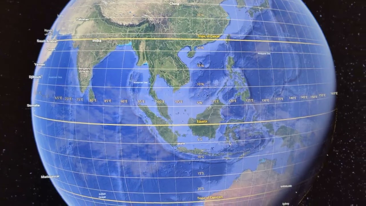 The equator and an Australian space program