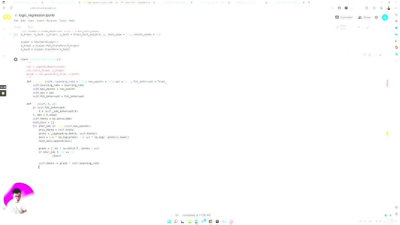 Implement Logistic Regression with me in Numpy (GitHub link included)