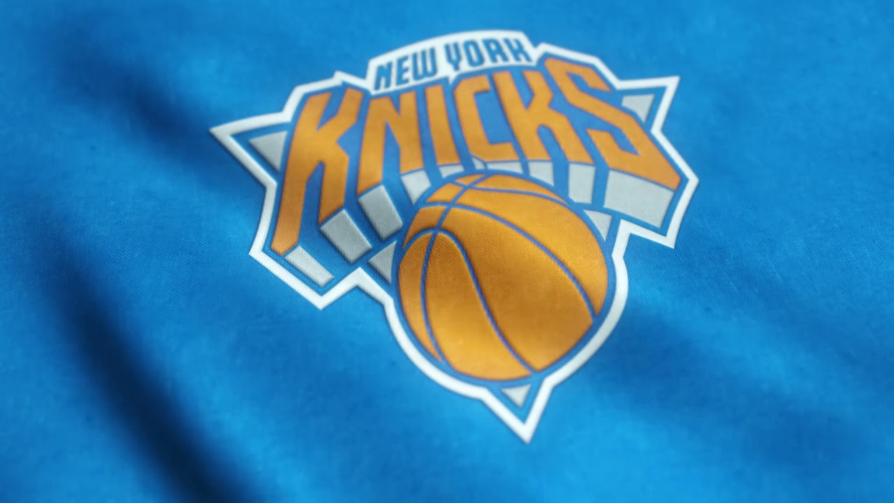 New York Knicks Logo Flag Animation Loop