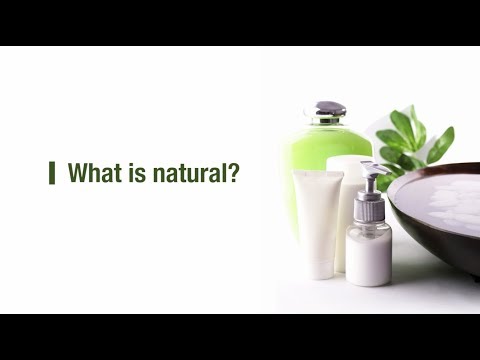 What are natural cosmetics?