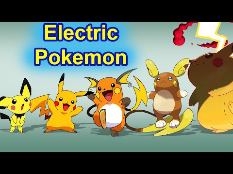 How Many Electric Type Pokemon Are There? [Generation 1-8]