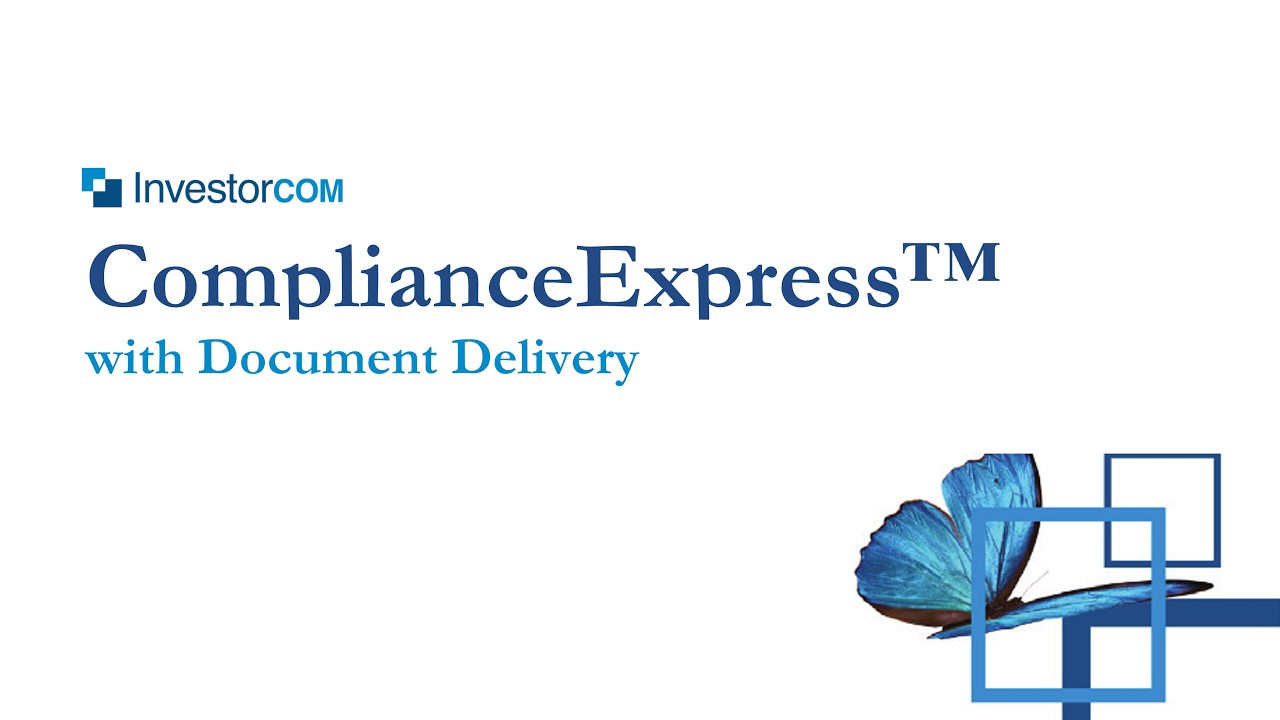 ComplianceExpress™ - Document Delivery Made Simple