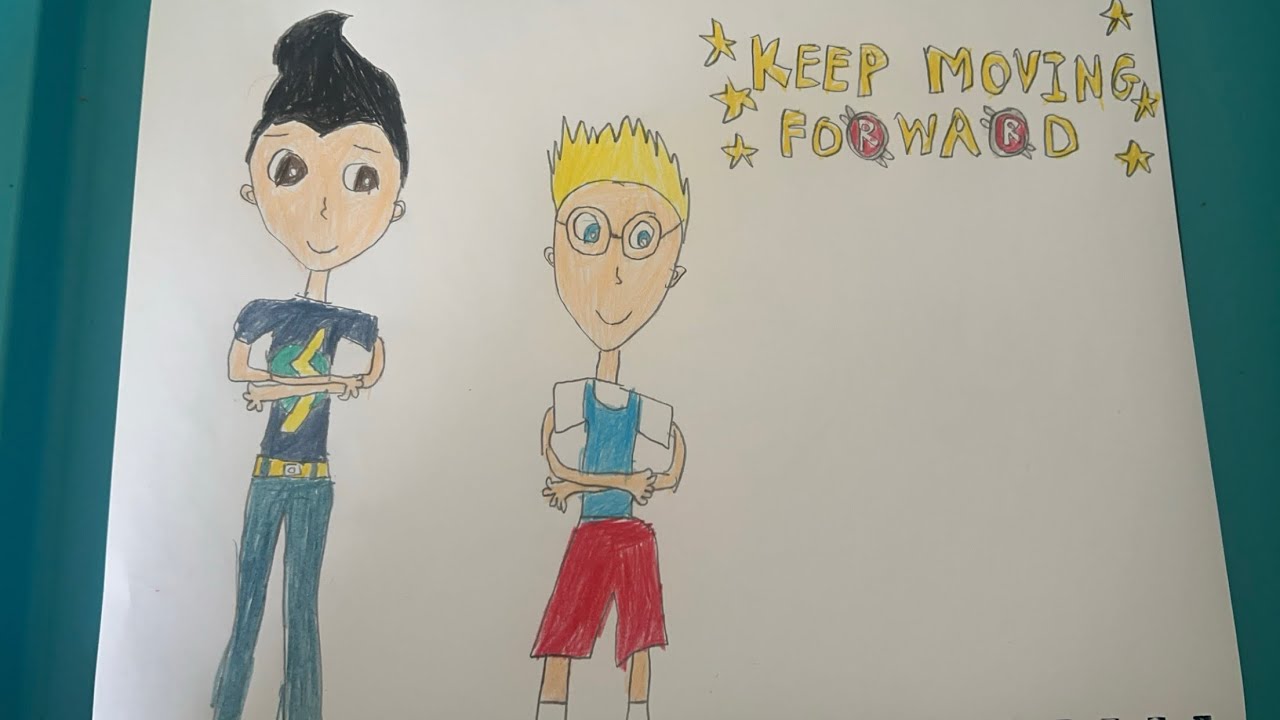 #17yearsofkeepmovingforward Meet the Robinsons drawing