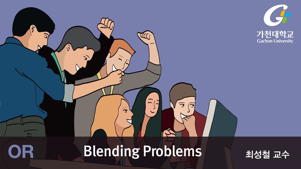 K-MOOC Operations Research : Lab - Blending Problems
