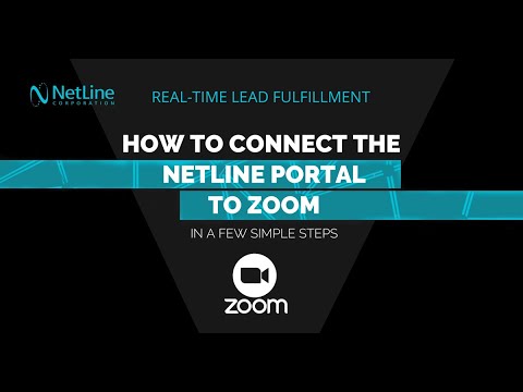 NetLine Connector to Zoom Webinar via Zapier How To Video
